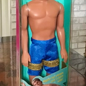 Vintage Barbie Splash’n Color Ken 1996 Mattel - Etsy