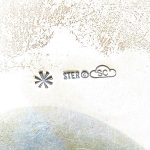 NAVAJO 925 Silver Vintage Rose Quartz & Multi-stone Chain Necklace ...