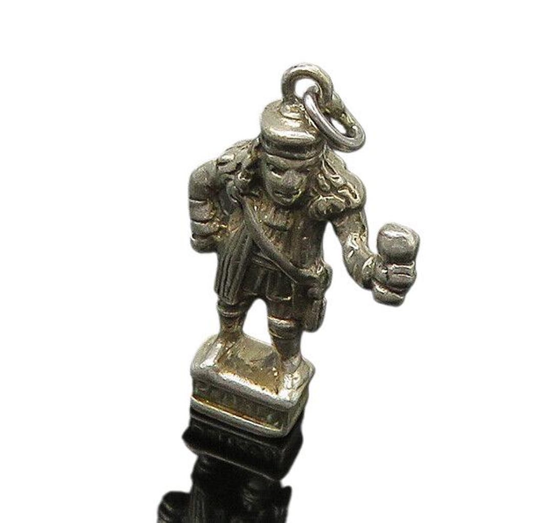 925 Sterling Silver Vintage Perkeo of Heidelberg Jester Pendant PT18044 ...