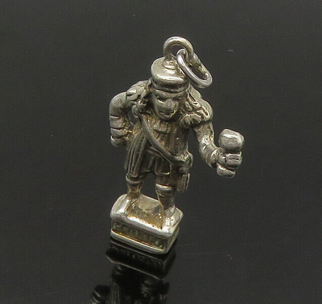 925 Sterling Silver Vintage Perkeo of Heidelberg Jester Pendant PT18044 ...