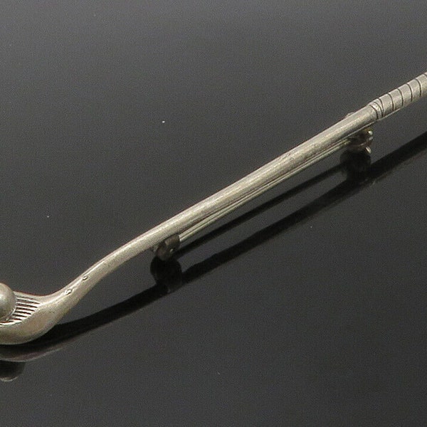 Antique Golf Club Brooch Sterling - Etsy