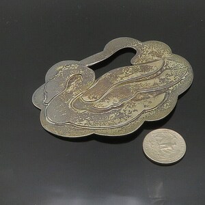 PATRICIA VON MUSULIN 925 Sterling Silver Vintage Heavy Swan Ornament ...