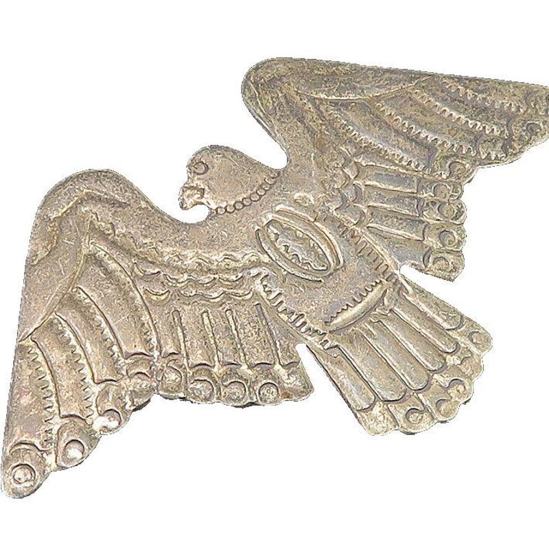 Antique Eagle Pin - Etsy