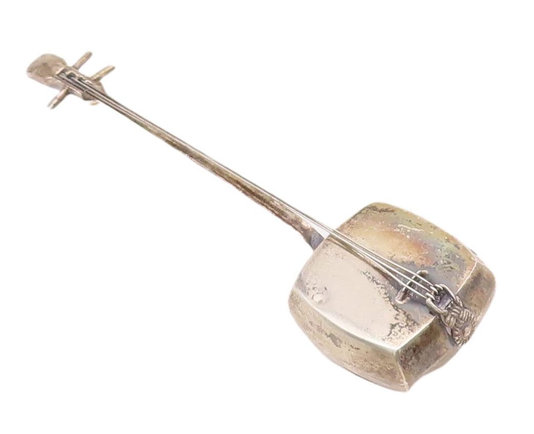 925 Sterling Silver Vintage Spice Box JAPAN Musical Instrument (OPENS ...