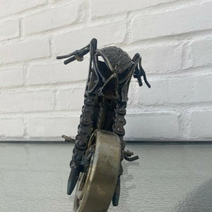 Collector Piece Skull Chopper Motorcycle Artwork Made of Parts Heavy - Etsy