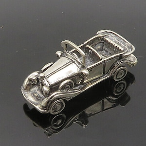 925 Sterling Silver Vintage Shiny Old Fashioned Toy Car - Etsy