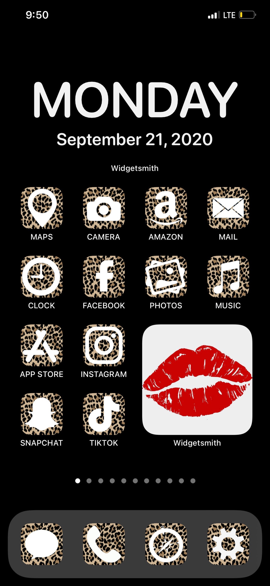 CHEETAH Ios 14 Widget Cover Photos iPhone - Etsy