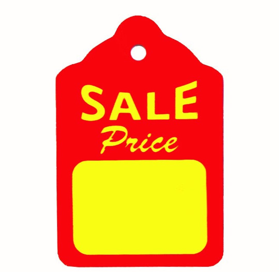 500 Pcs. Sale Price Clothing Price Label Hanger Tag Tagger Labels - Etsy