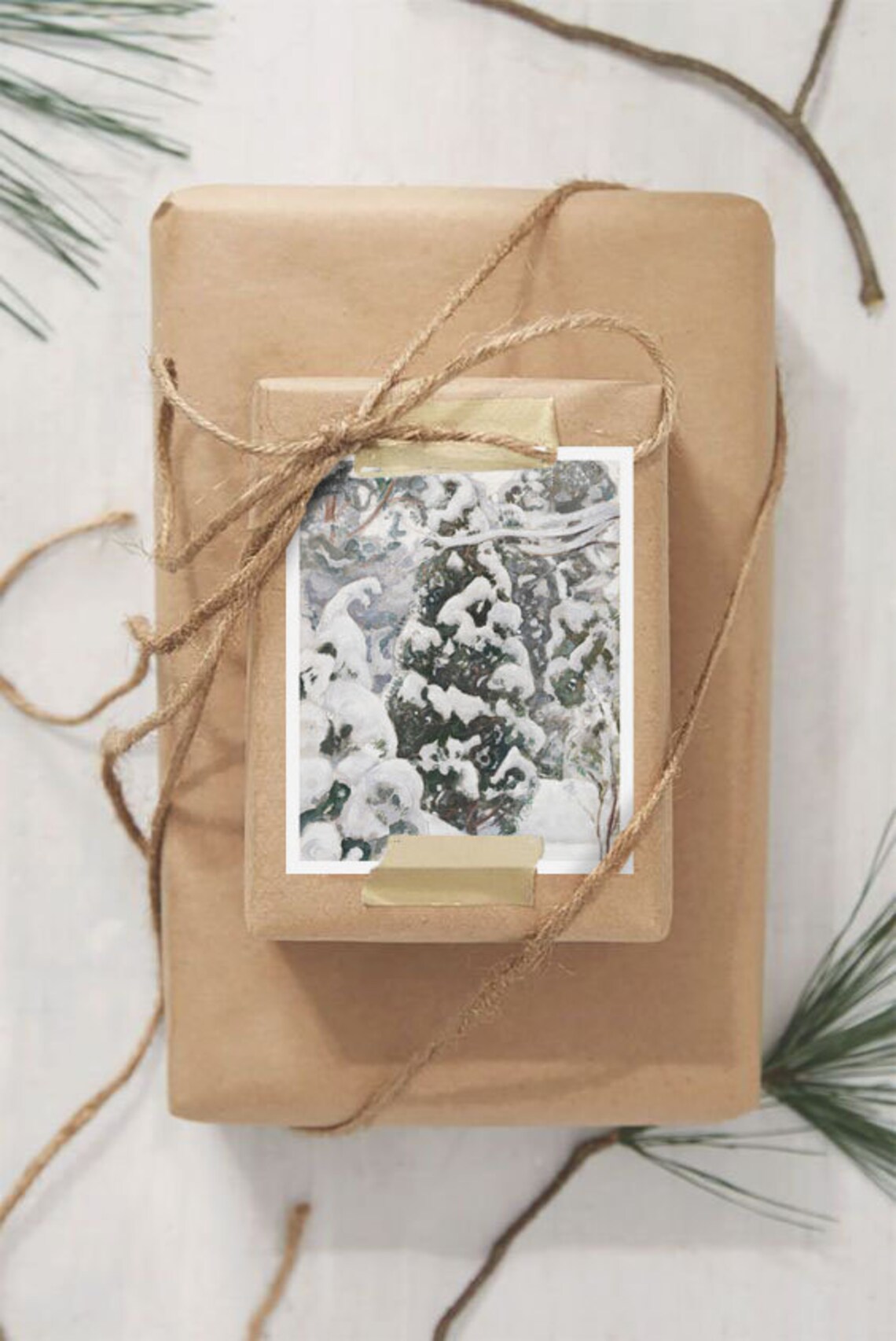 Set of 4 Christmas Present Topper Print Print at Home Download Only ...