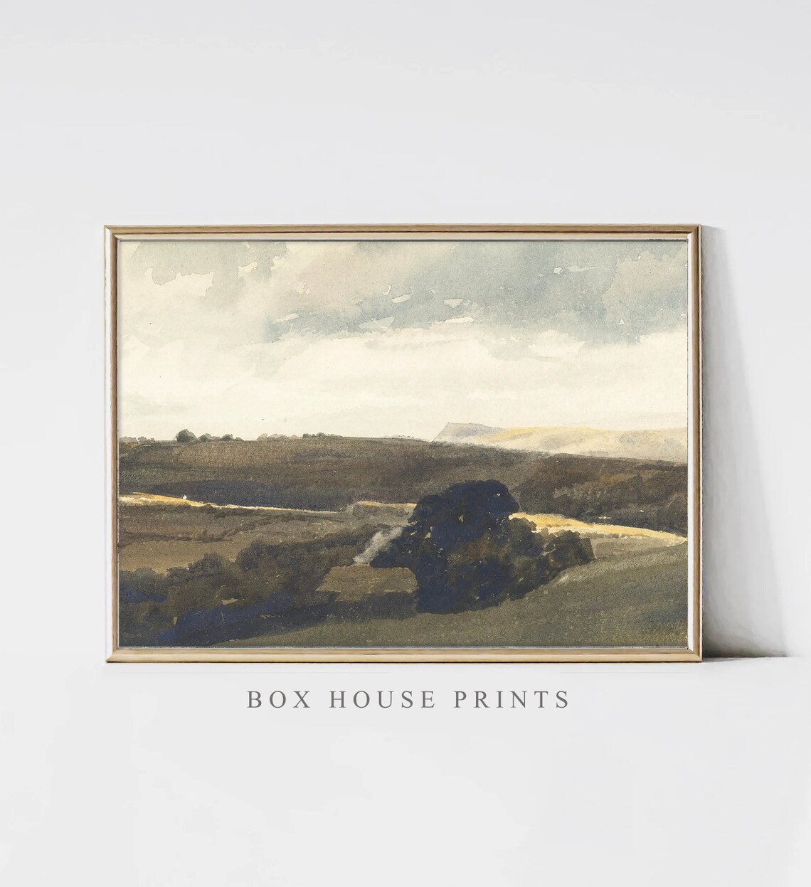 English Landscape 8x10 VINTAGE Art Print | Download Only Antique ...
