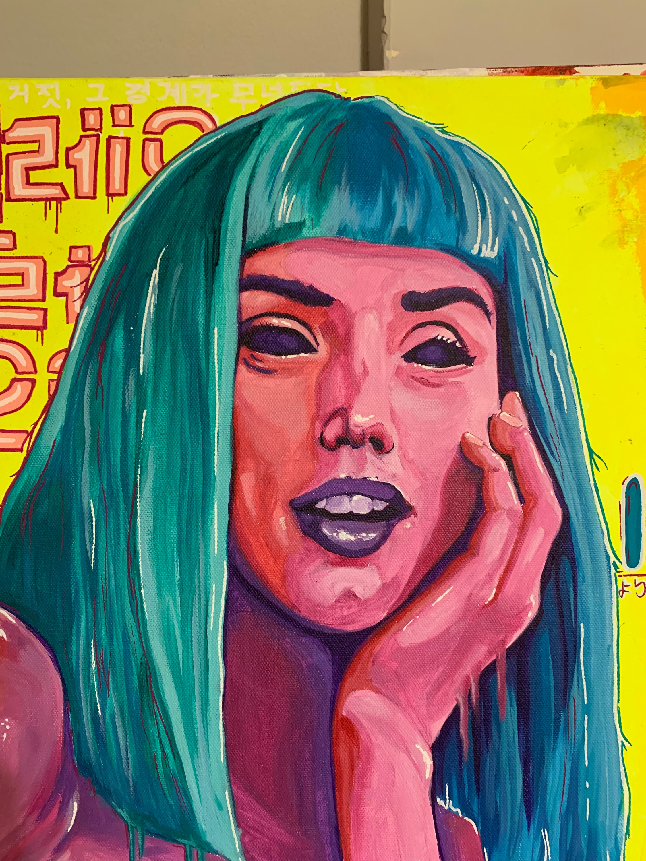 Blade Runner 2049 Pop Art Painting - Etsy