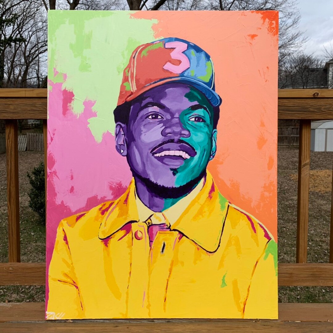 Chance The Rapper Painting