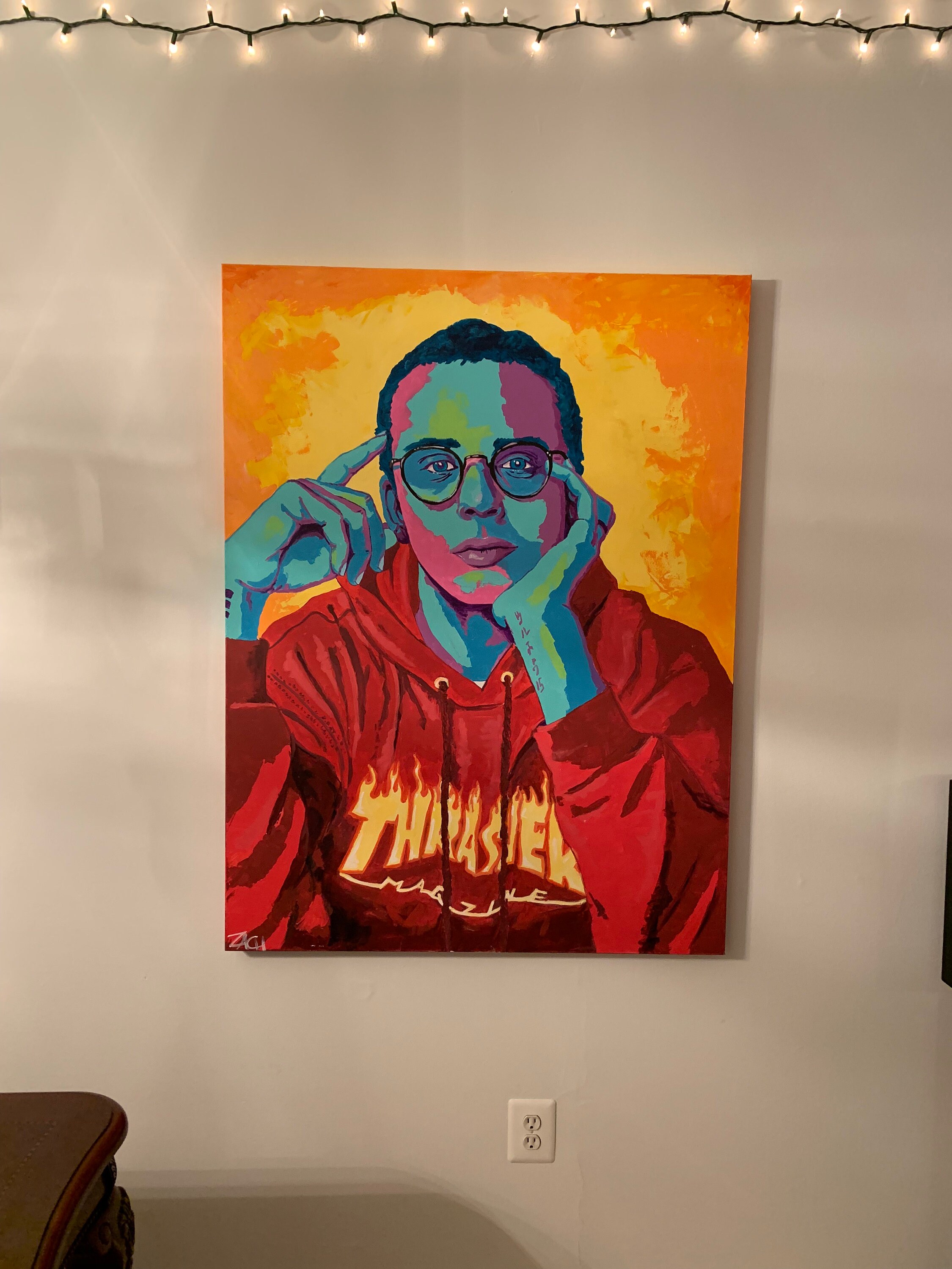 Logic Original Painting - Etsy
