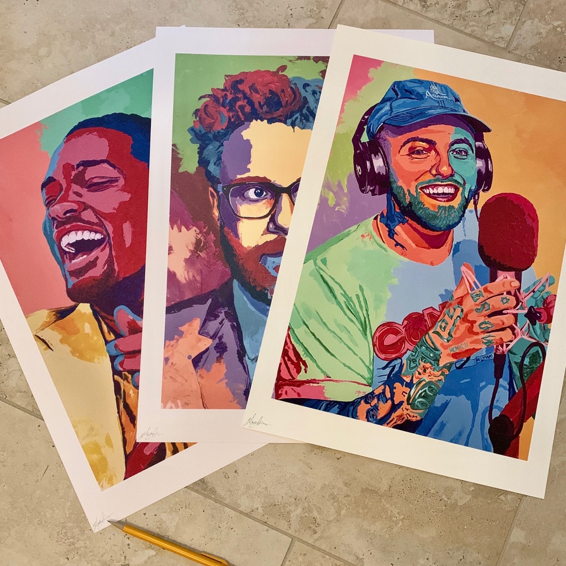 Bob Ross Print on Fine Art Paper | Etsy