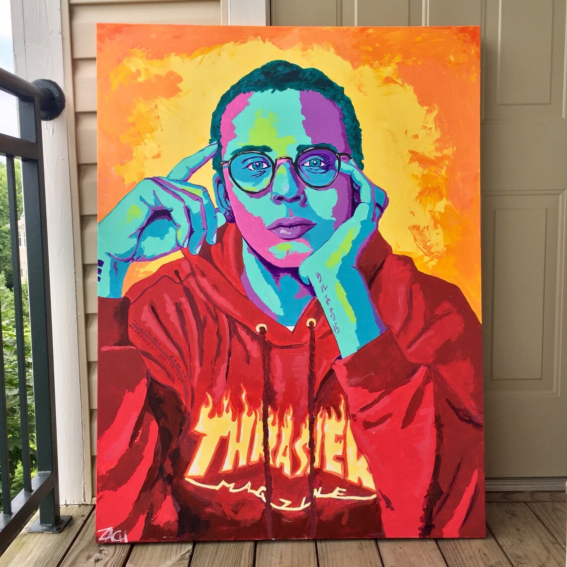 Logic Original Painting - Etsy