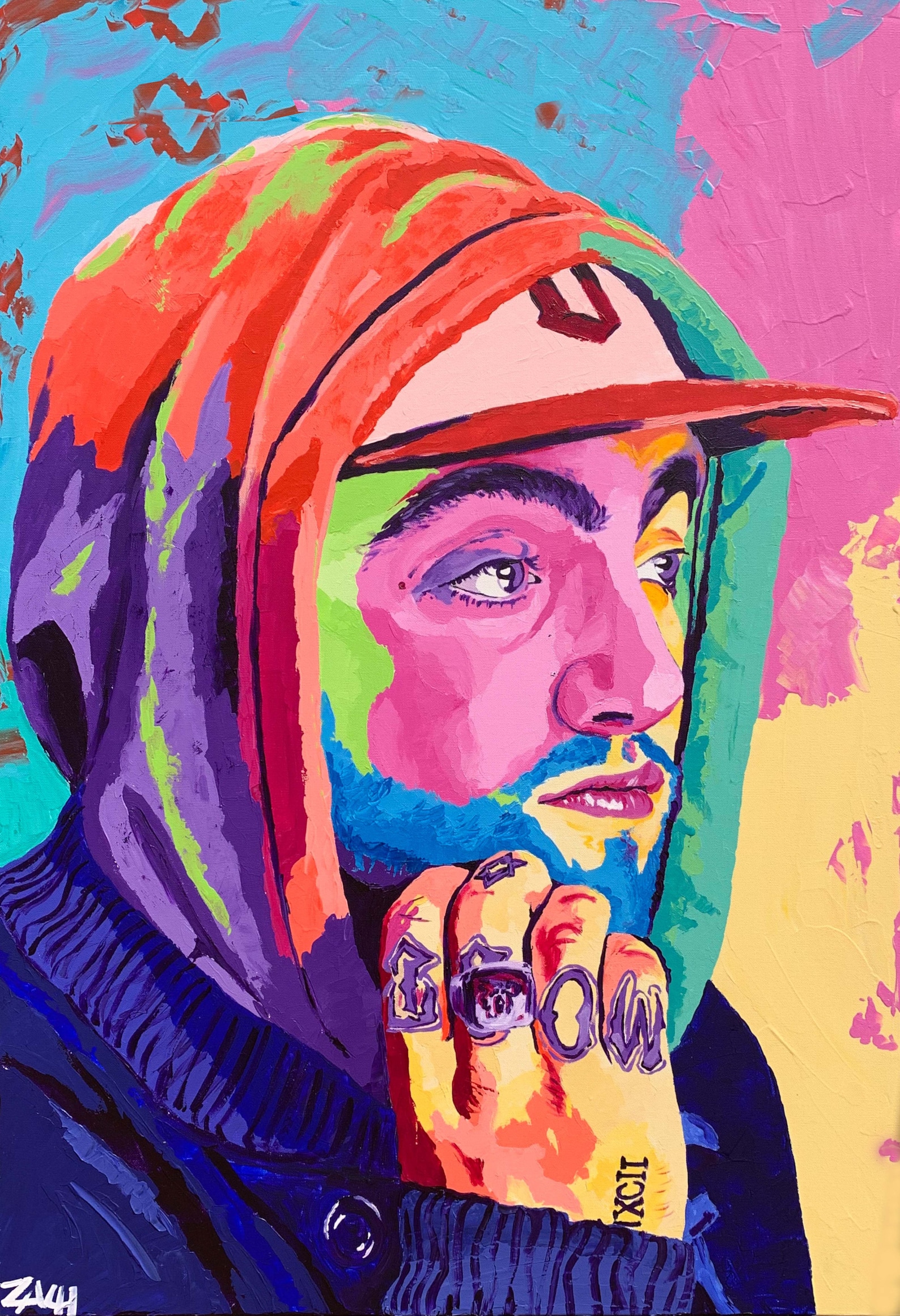 Original Mac Miller Print on Fine Art Paper | Etsy