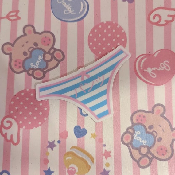 Pantsu Vinyl Sticker - Etsy