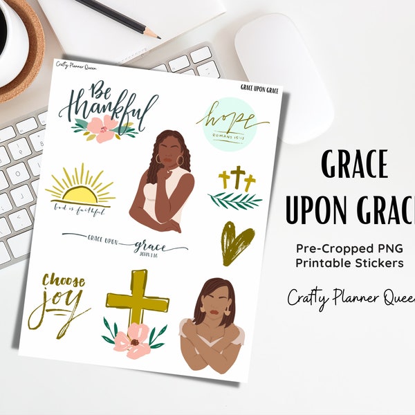 African American Faith Stickers - Etsy