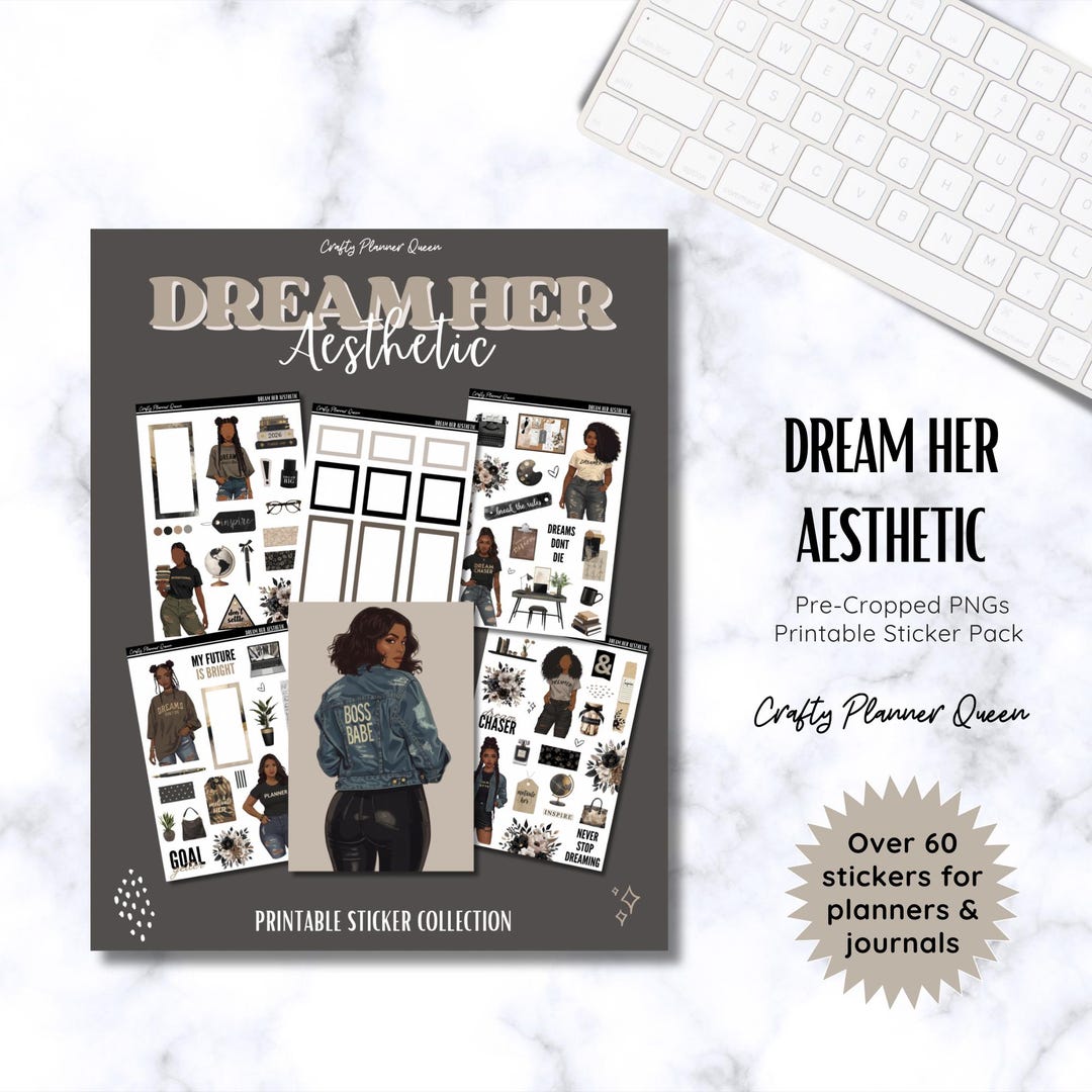 Inspirational | Boss Babe Vision | Black Girl Empowerment Printable ...