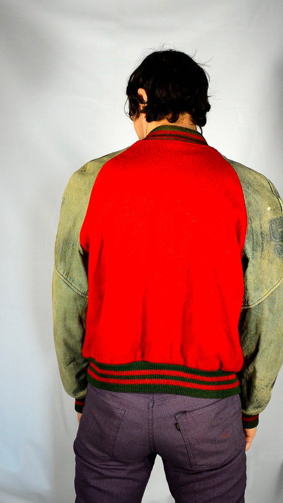 1950's Vintage Varsity Jacket - Gem