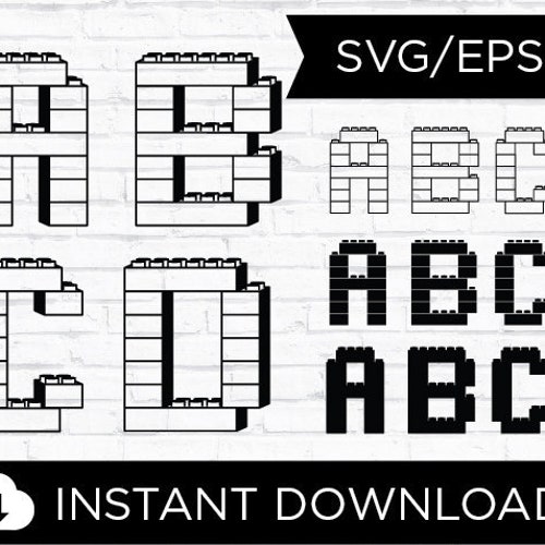 Building Blocks SVG - Etsy