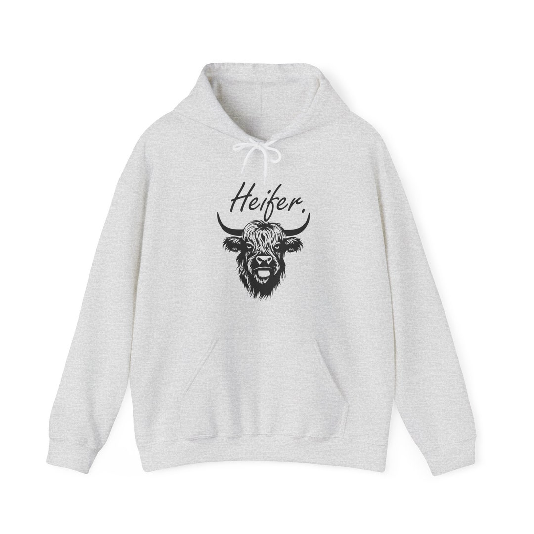 Heifer. Unisex Sweatshirt, Highland Cow Sweatshirt, Highland Heifer ...