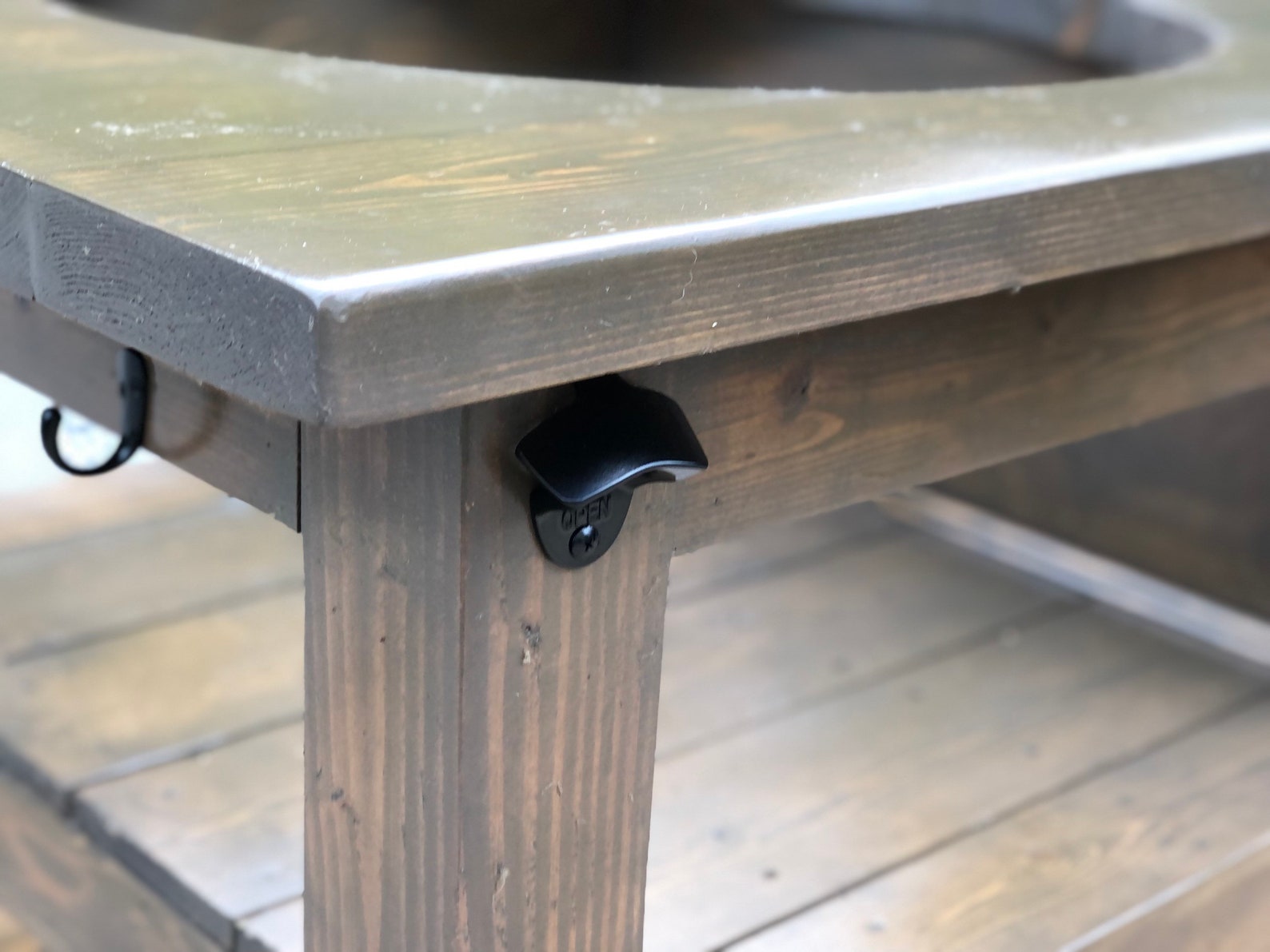 Free Shipping on Large Big Green Egg/kamado Joe/ Vision Grill Table ...