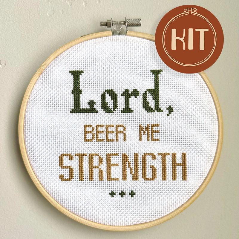 Beer Cross Stitch - Etsy