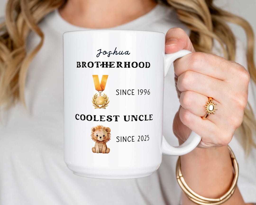 Personalised Uncle Mug, Special Uncle Mug, Custom Mug for Uncle, Uncle ...