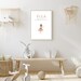 Ella, Name Art Poster, Name Meaning, Girl Gift, Pink Nursery Decor ...