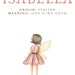 Isabella, Name Art Poster, Name Meaning, Girl Gift, Pink Nursery Decor ...