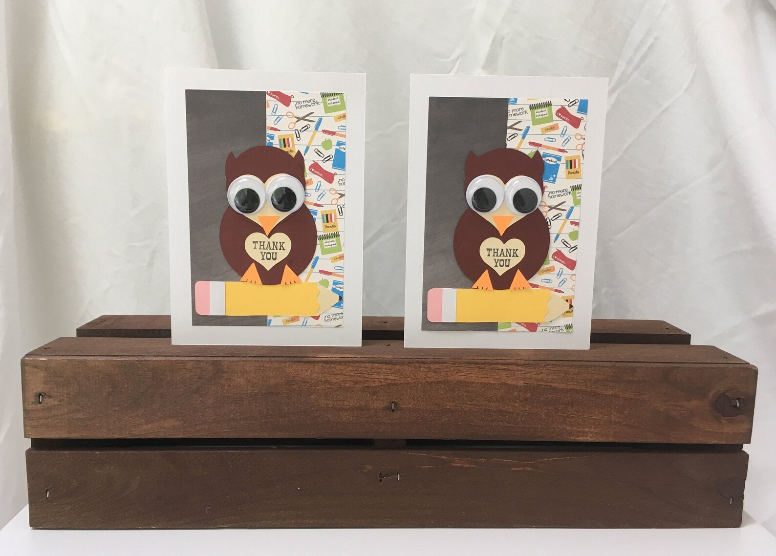 Owl Teacher Appreciation Card Thank You Teacher Card Owl - Etsy