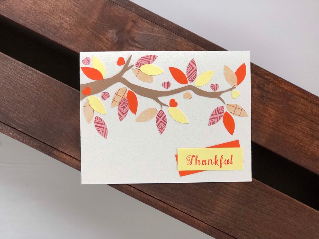 6 Thankful Notecards | Thank You Notecard Set | Set of 6 Thank You ...