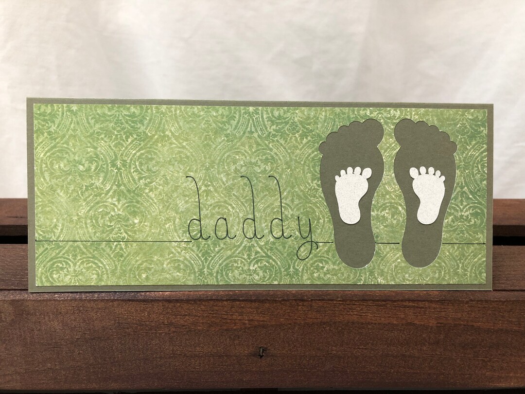 New Dad Card | First Father's Day Card | Card for New Dad | Father's ...