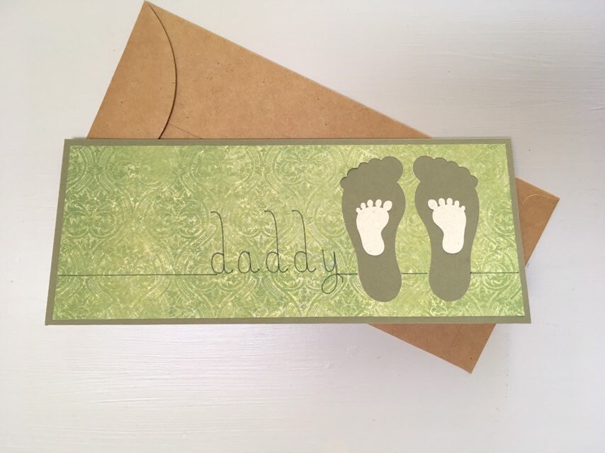 New Dad Card | First Father's Day Card | Card for New Dad | Father's ...