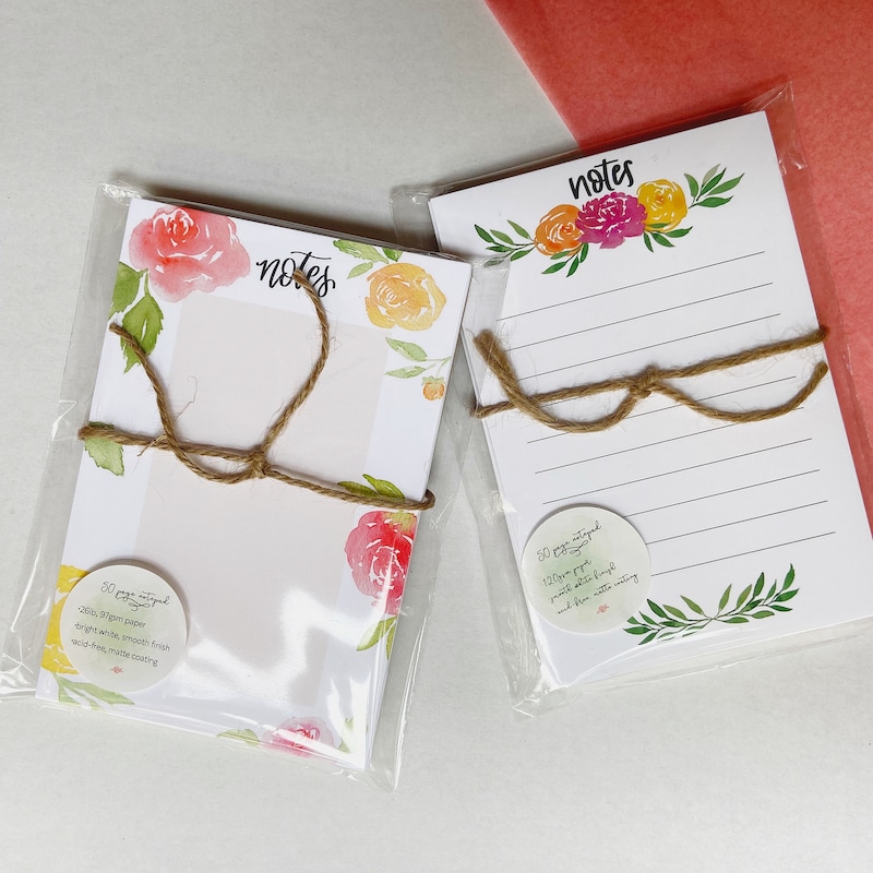 Handmade Notepad - Etsy