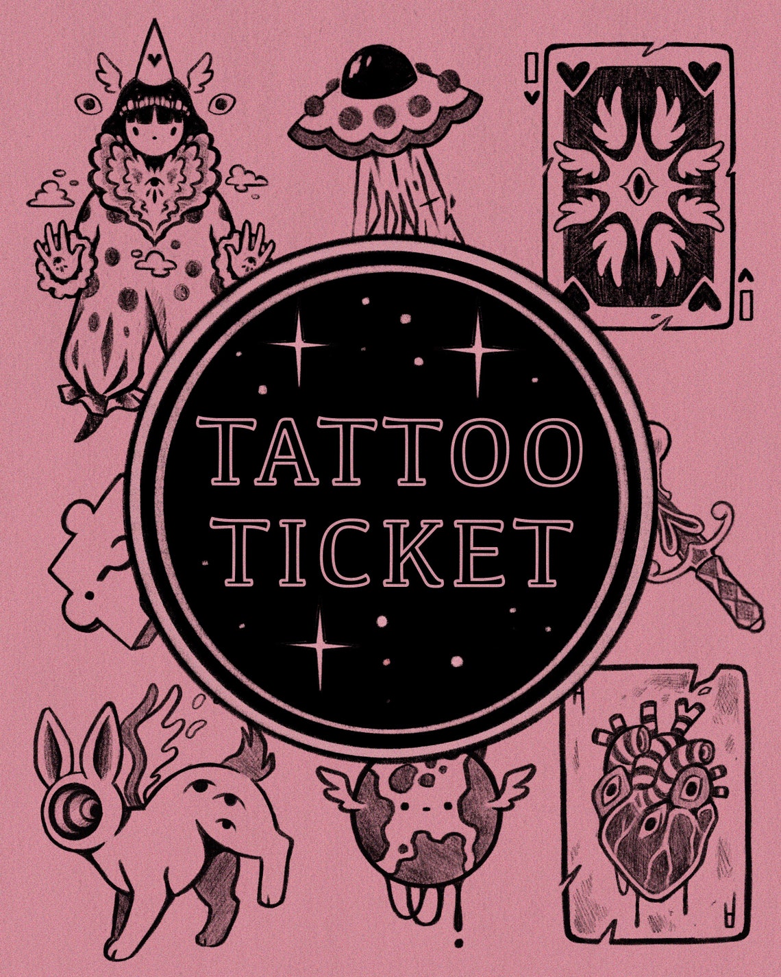 Tattoo Ticket - Etsy