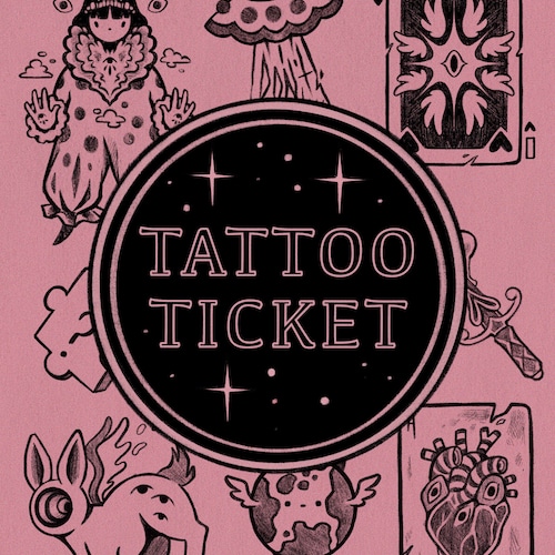 Tattoo Ticket - Etsy