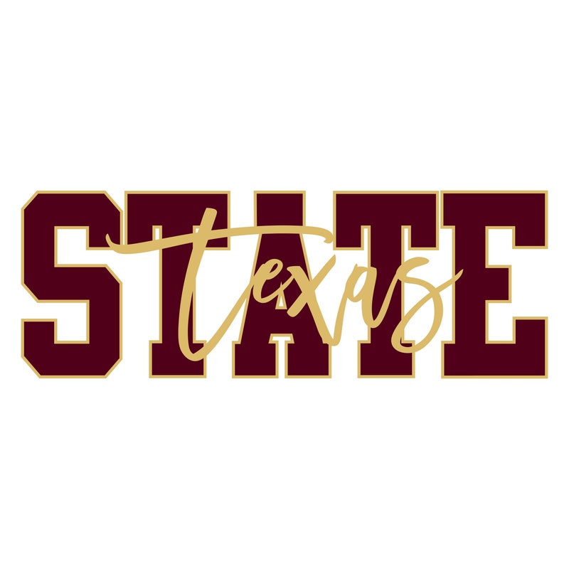 Texas State - Etsy