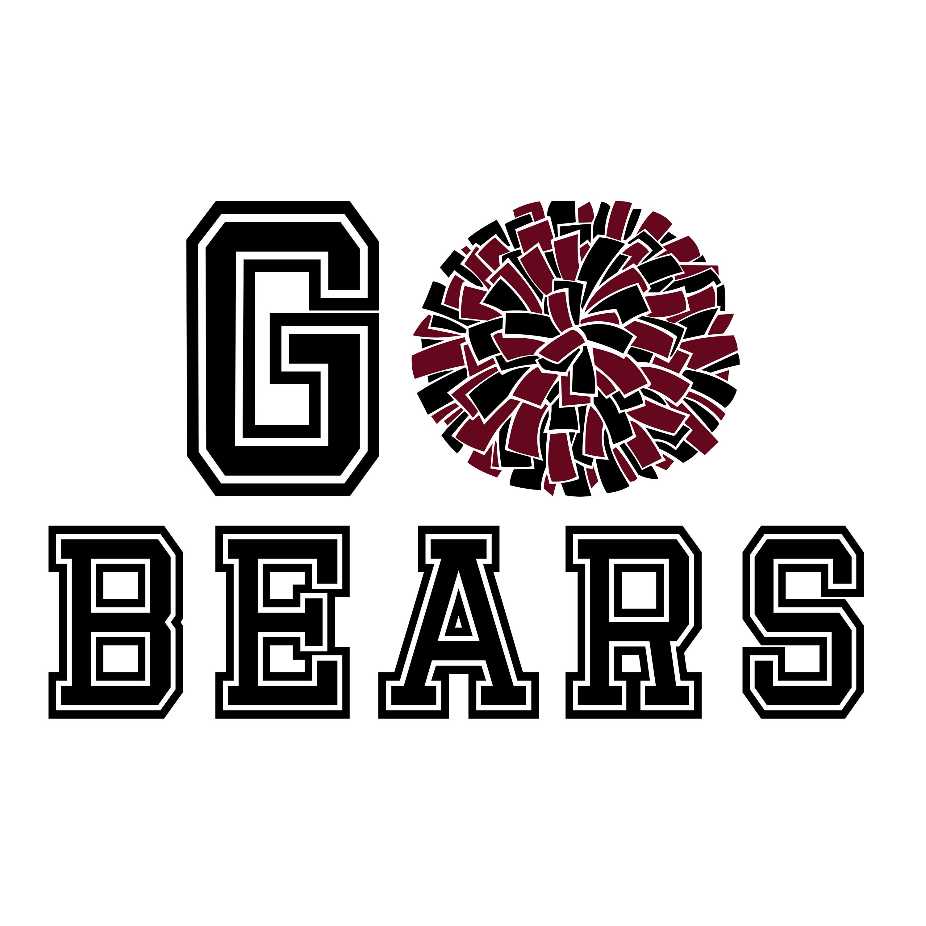 Go Bears SVG/PNG - Etsy
