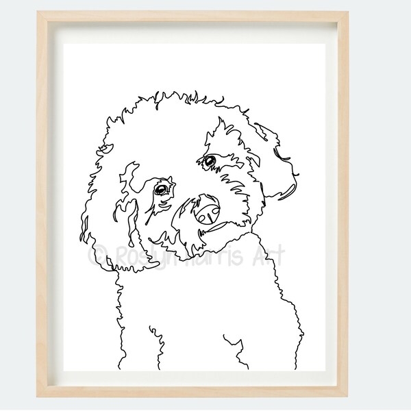 Bichon Frise Art - Etsy