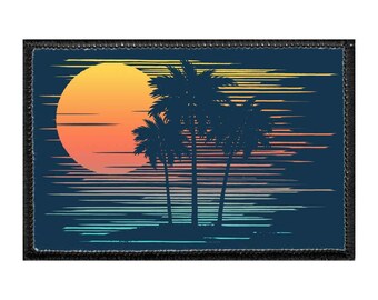 Iron on Palm Tree Embroidered Patch Bigger Size Coconut Tree - Etsy