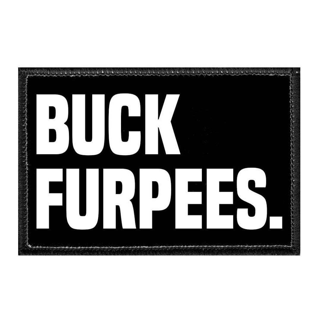 Buck Furpees. Removable Patch - Etsy