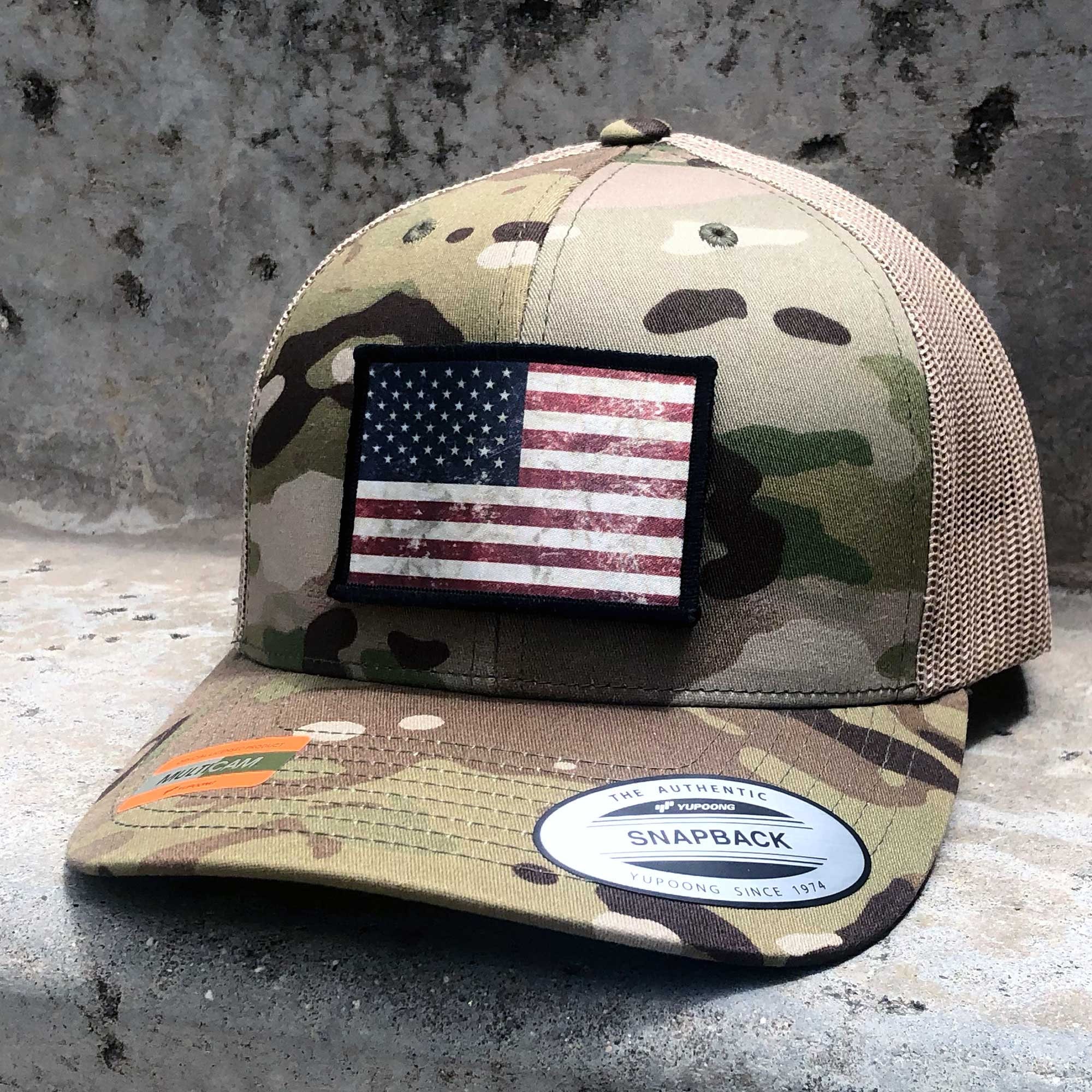 American Flag Distressed Removable Patch - Etsy