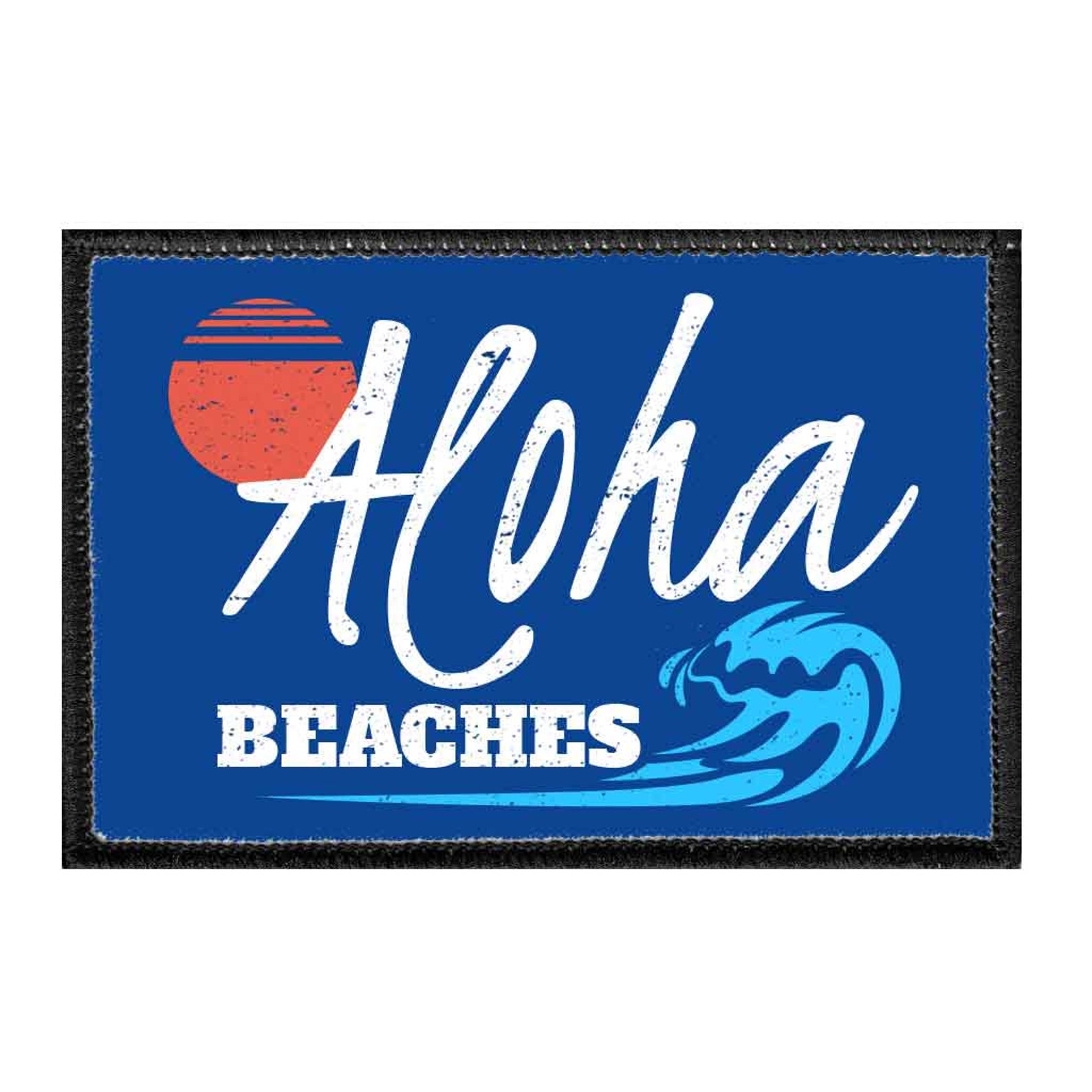 Aloha Beaches Removable Patch - Etsy