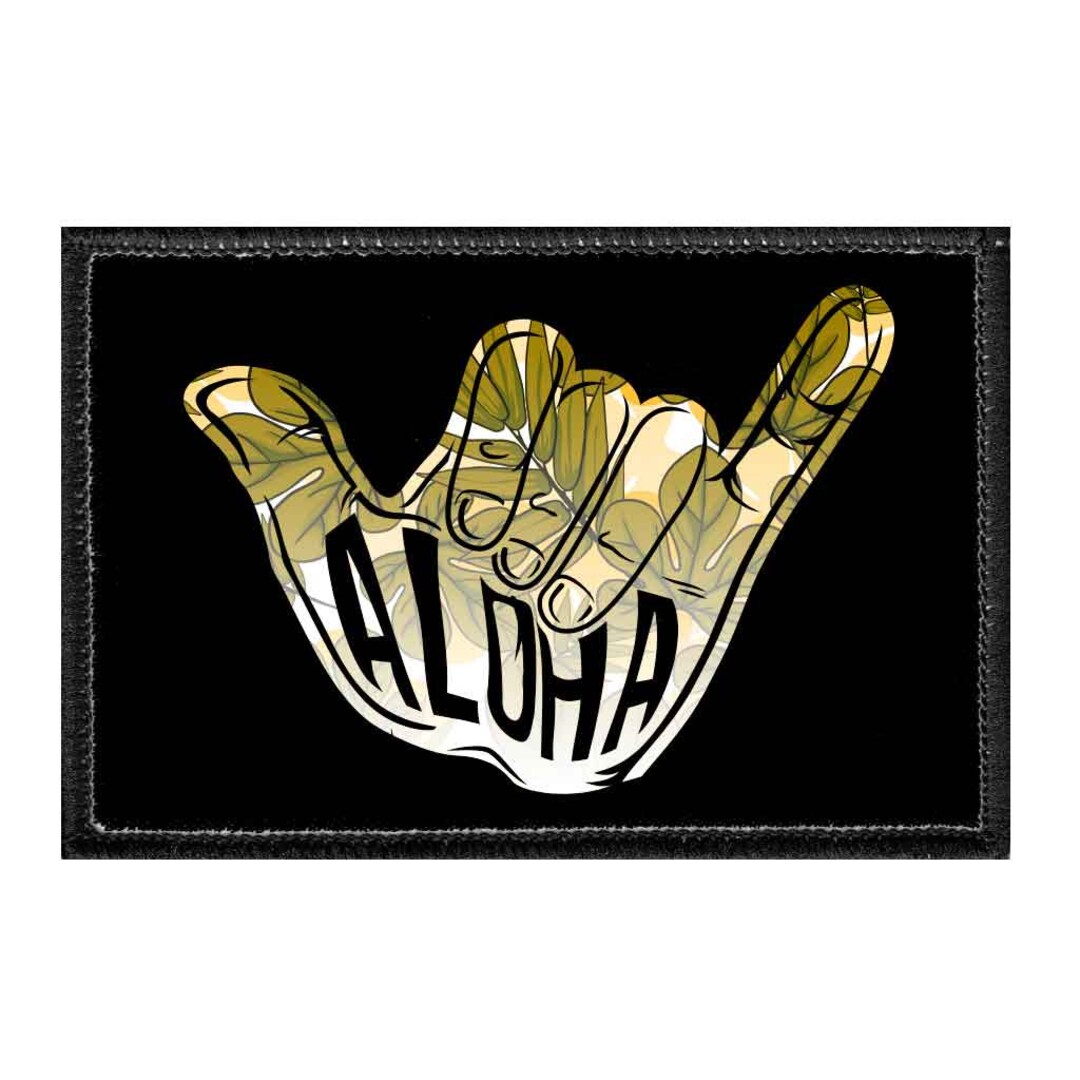 Aloha Hang Loose Removable Patch - Etsy