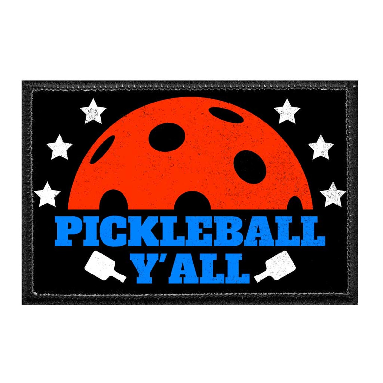 Pickleball Y'all Removable Patch | Etsy
