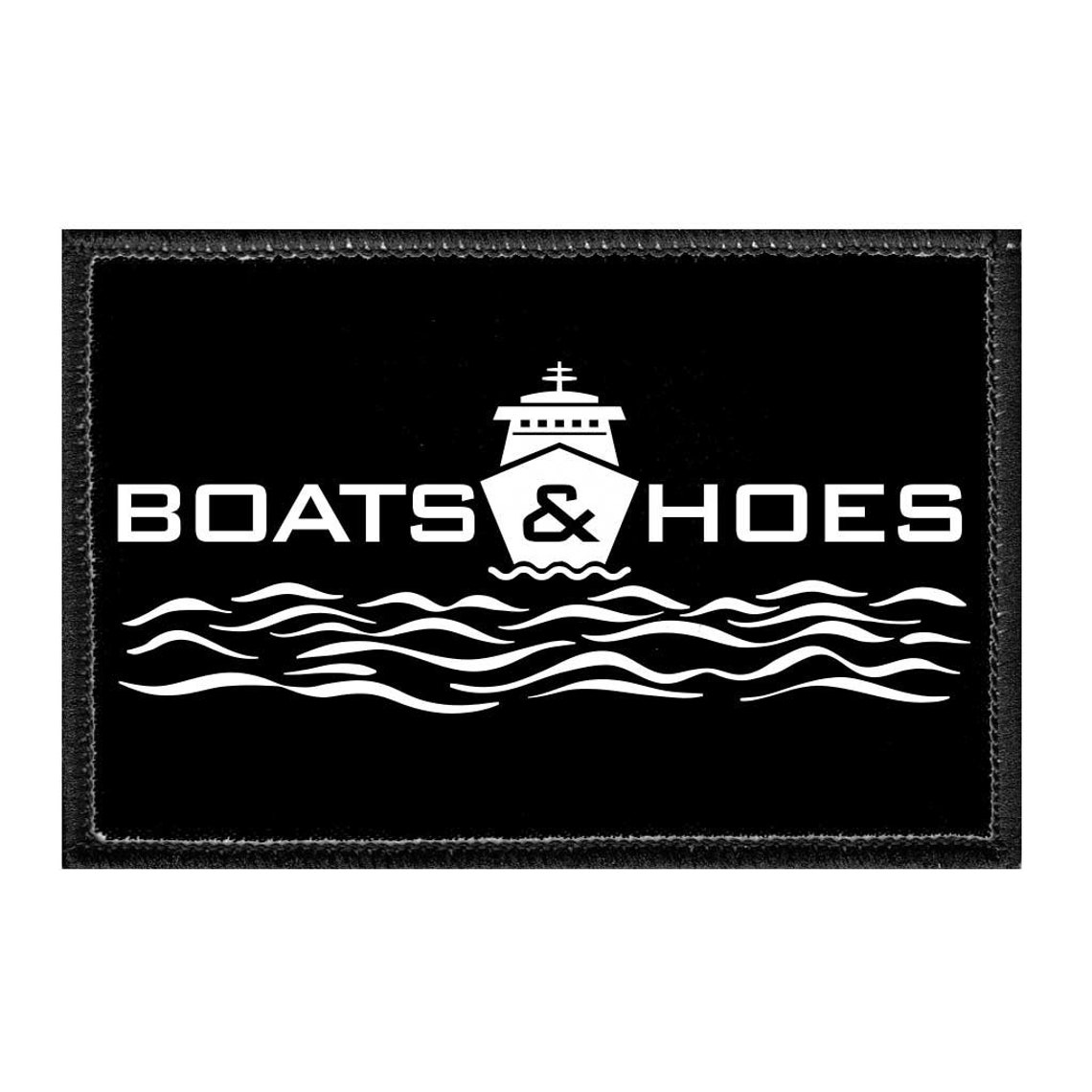 Boats and Hoes Removable Patch - Etsy