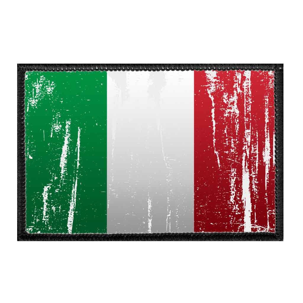 Italy Flag Color Distressed Removable Patch - Etsy UK