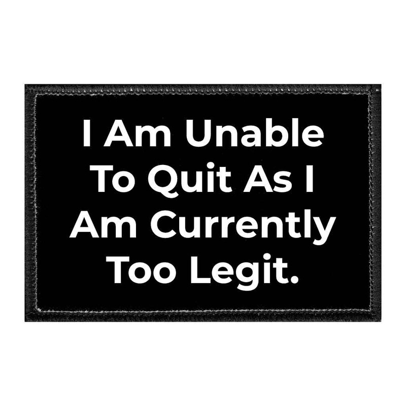 Too Legit to Quit - Etsy